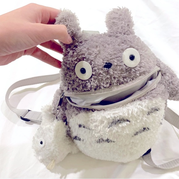 Sanrio | Bags | Totoro Plush Backpack | Poshmark